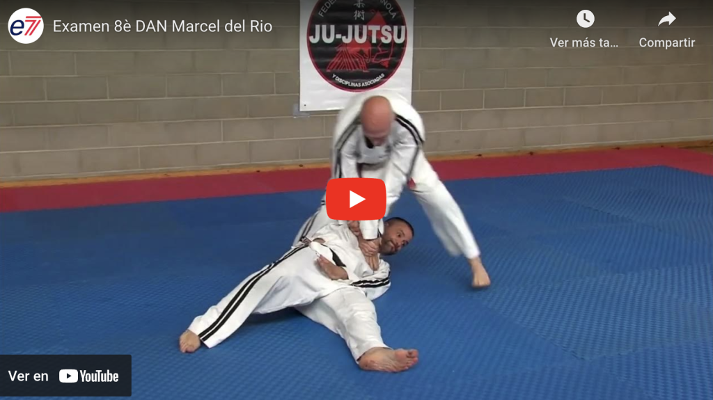 Examen de 8è Dan de Marcel del Rio, professor de Ju Jitsu - Esport7